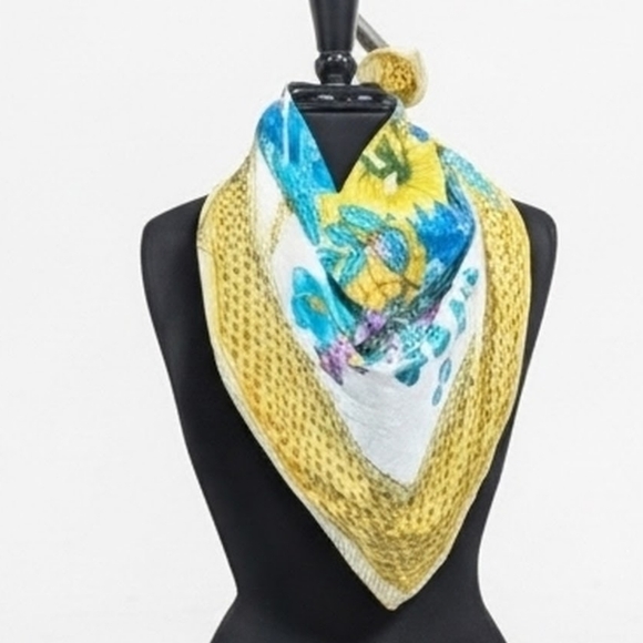 Vintage | Accessories | Vintage Scarf Retro Pastel Cottagecore ...